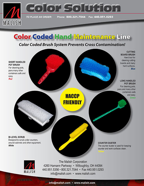 Foodservice & Janitorial Literature – The Malish Corporation